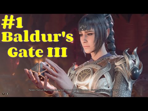 Baldur's Gate 3: Shadowheart | Ep1: Character Creator and Tutorial ...