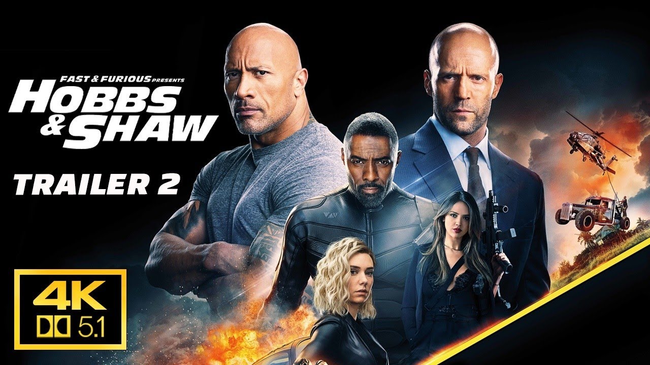 Fast & Furious Hobbs & Shaw Trailer 2 4K AC3 5.1 - YouTube