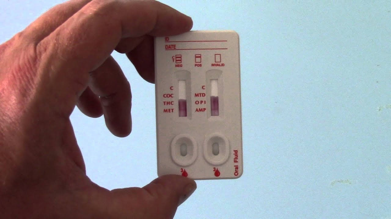 UK Drug Testing DSD-765 saliva drug test kits training packet part 4 ...