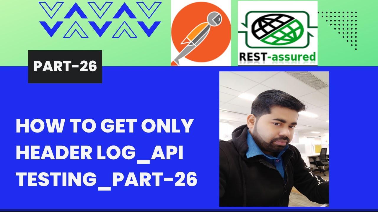 How to get only Header log API Testing Part 26 - YouTube