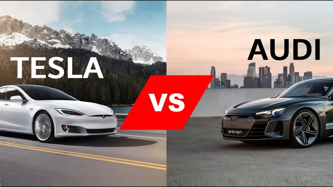 Audi e tron GT vs Tesla Model Y Long Range AWD Comparison | Fancy Cars ...