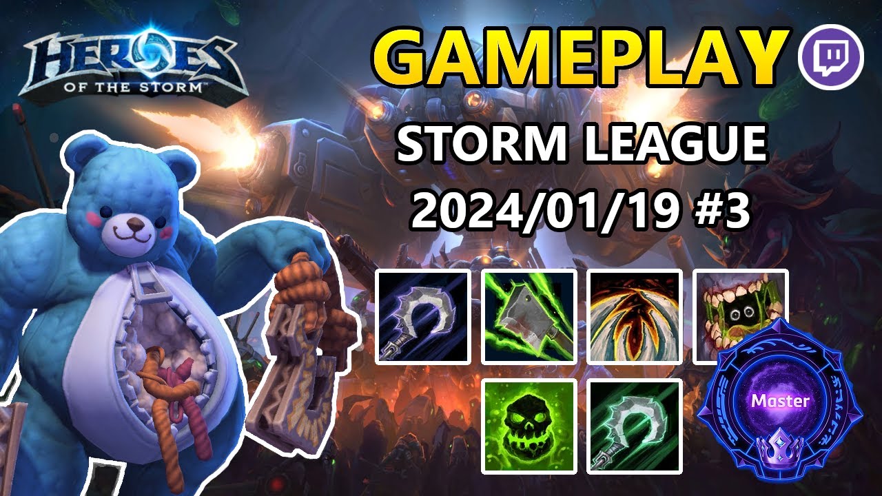 2024/01/19 | #3 | Heroes of the Storm | Twitch | Storm League ...