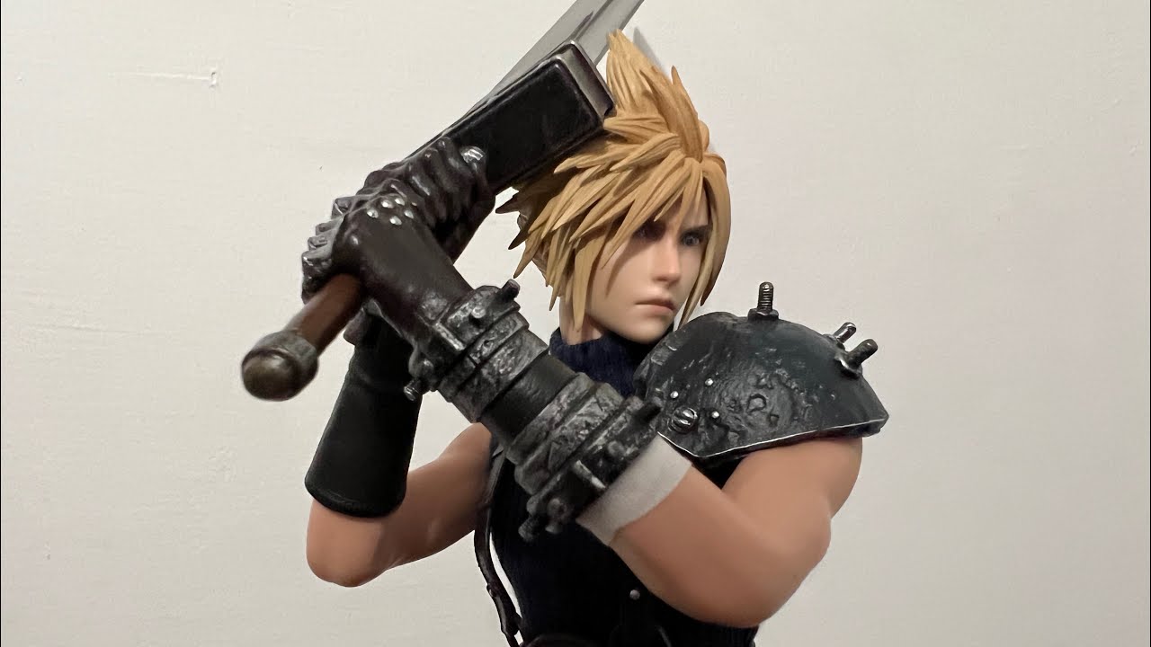 GameToys Cloud Strife Final Fantasy VII: Remake 1/6 Scale Showcase ...