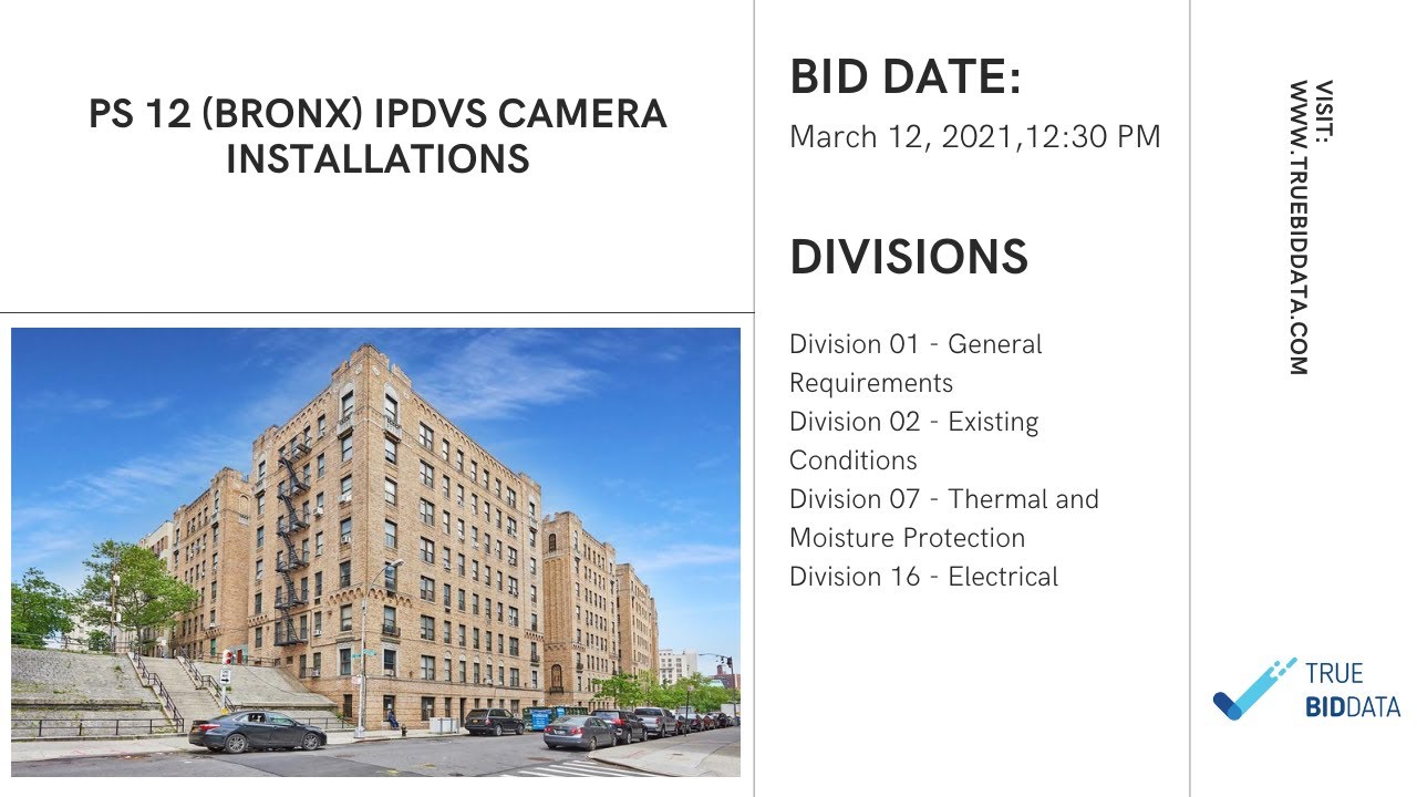 PS 12 (Bronx) IPDVs Camera Installations - YouTube