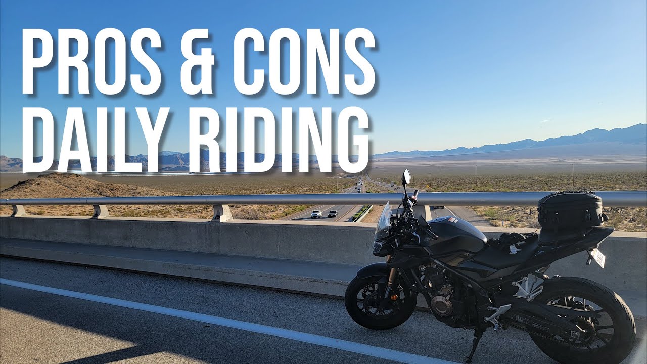 The Pros & Cons of Daily Riding Your Motorcycle - YouTube