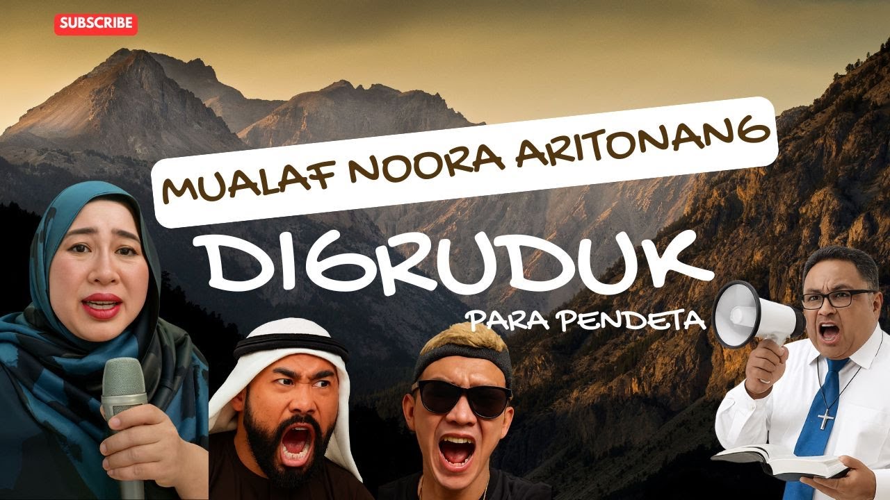 GAWAT..!!! MUALAF NOORA ARITONANG DIGRUDUK PARA PENDETA KAWAKAN - YouTube
