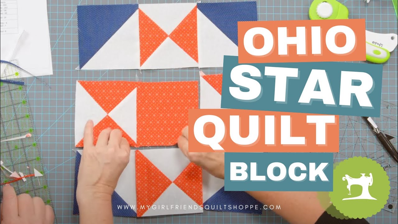 How to Sew the Ohio Star Quilt Block - YouTube