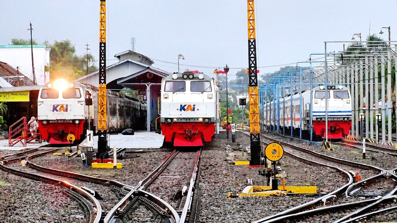 Gapeka 2025...‼️ Update Jadwal Terbaru 6 Kereta Api SORE Keluar Masuk ...