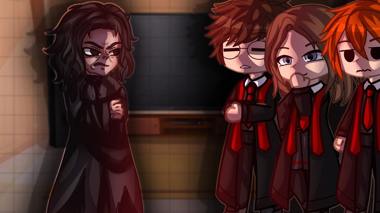 Harry Potter React To Severus Snape // Gacha React - YouTube