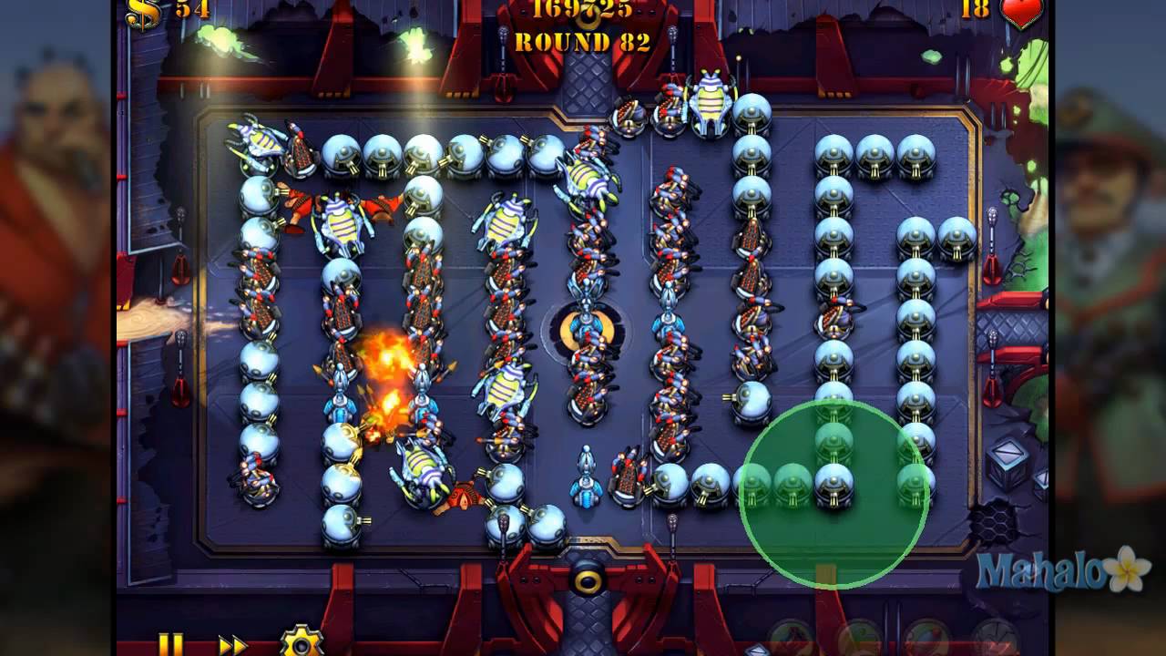 Fieldrunners: Crossroads Walkthrough pt 6 - YouTube