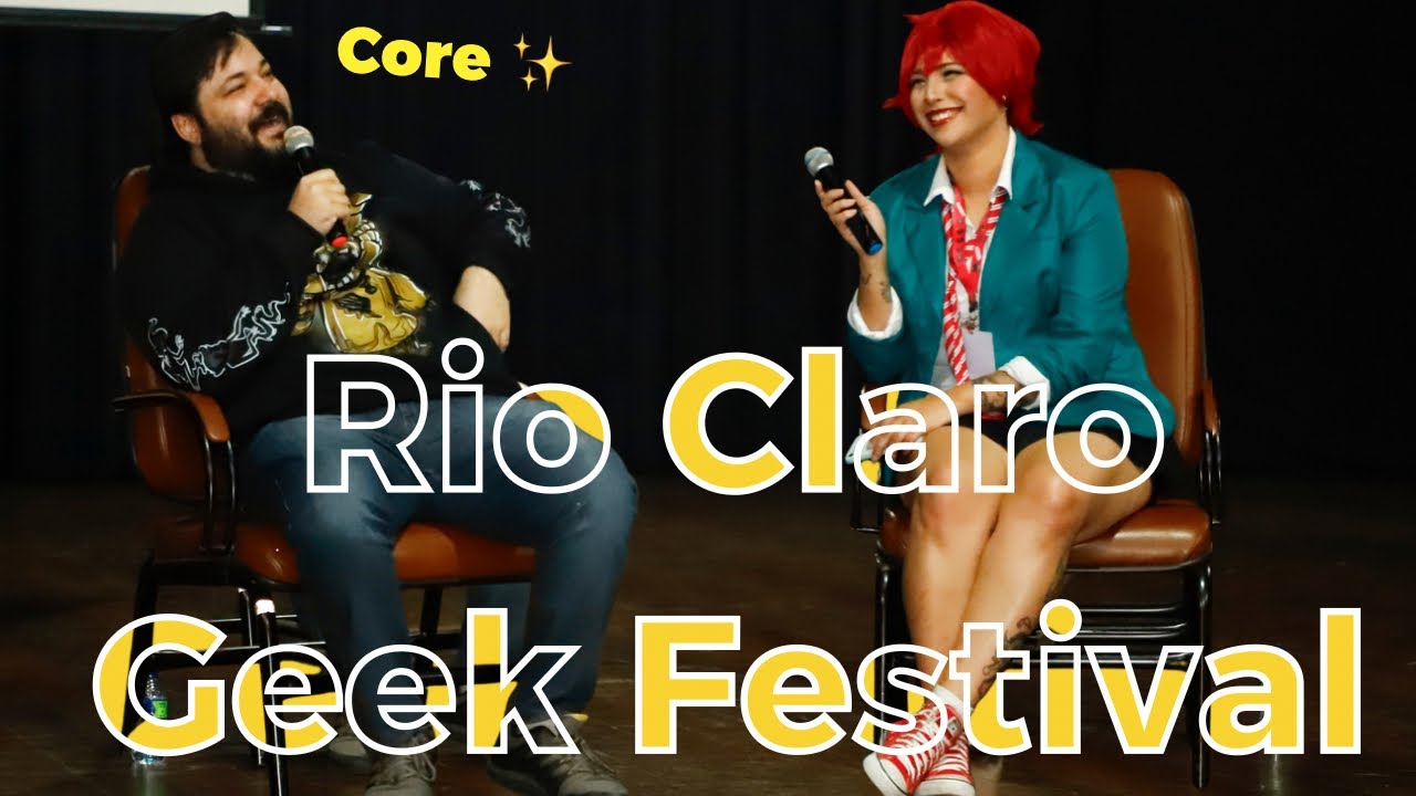 ENTREVISTEI O CORE!!! Fui APRESENTADORA e JURADA no RIO CLARO GEEK ...