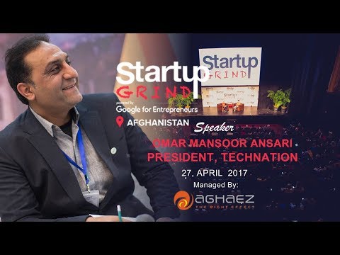 Omar Mansoor Ansari at Startup Grind Kabul - YouTube