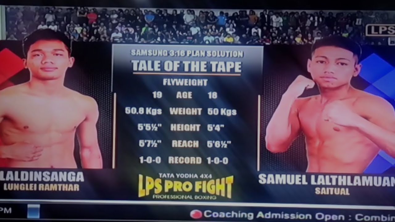 Ladinsanga VS Samuel Lalthlamuana. LPS Pro Fight 2022 final. (Full ...