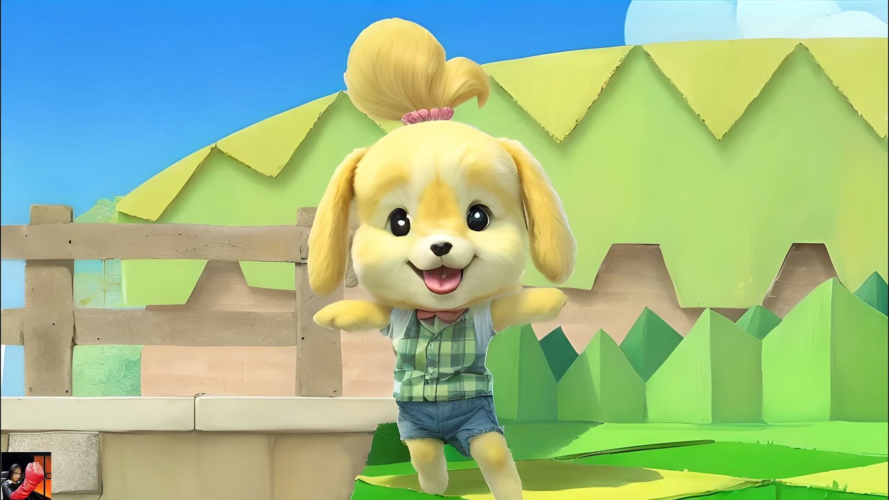 Isabelle Realistically Rendered From Super Smash Brothers Ultimate ...