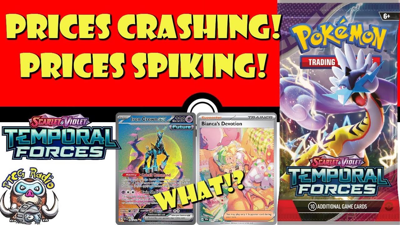 Temporal Forces Price are Crashing AND Spiking!? WHAT!? (Pokemon TCG ...
