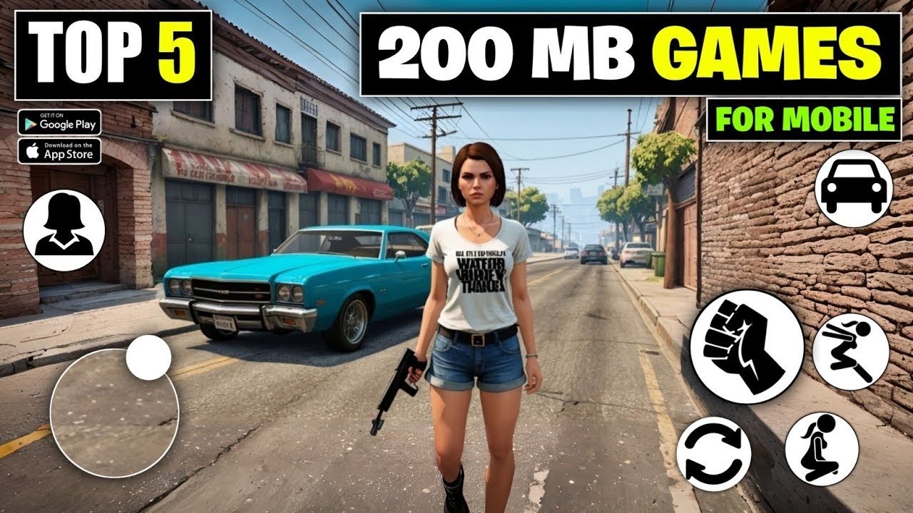 Top 5 Best Android Games Under 200 MB | best mobile games 2024 - YouTube