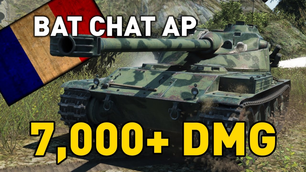 World of Tanks || Bat Chat 25 t AP (T9) - 7,000 DMG... - YouTube