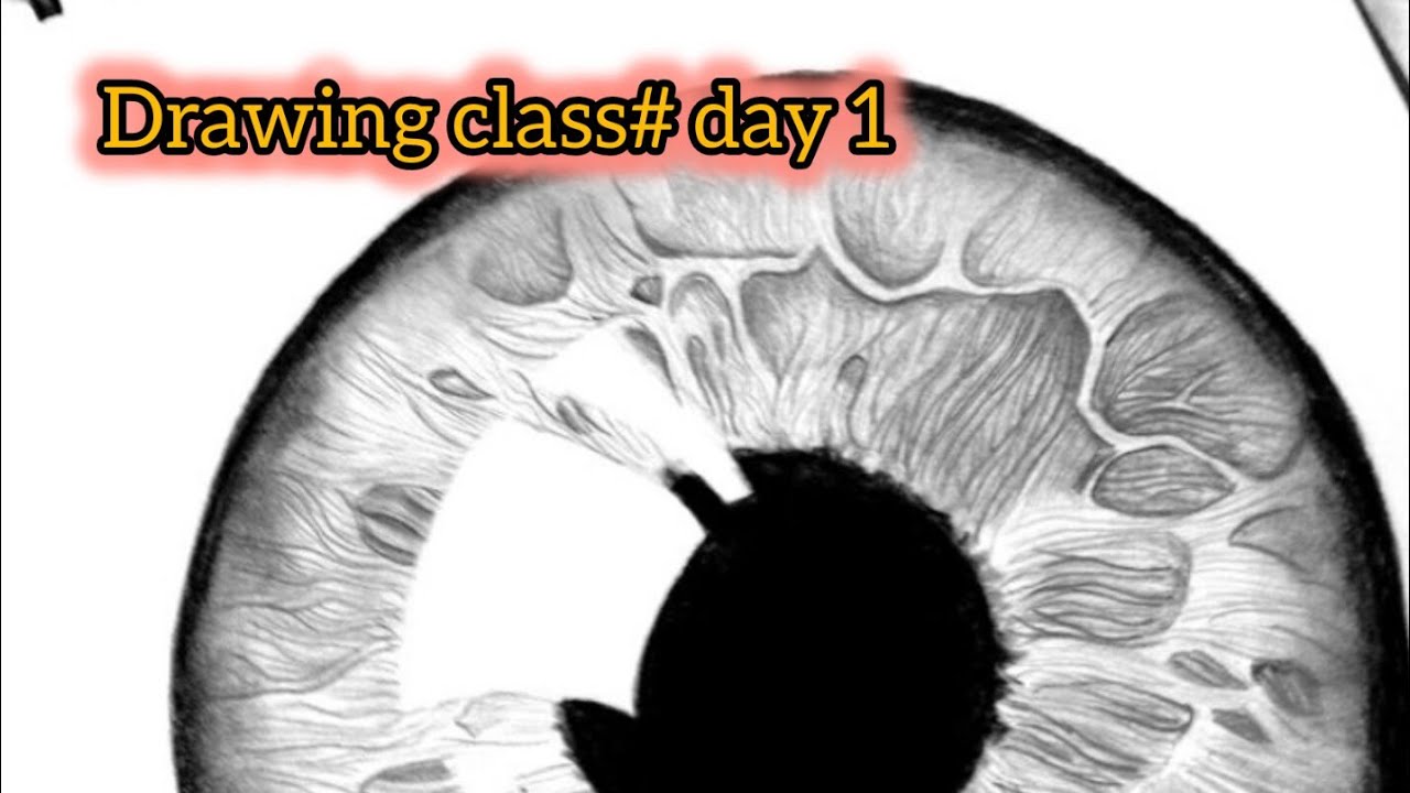 Easy to make #eye lens #drawing #art video - YouTube