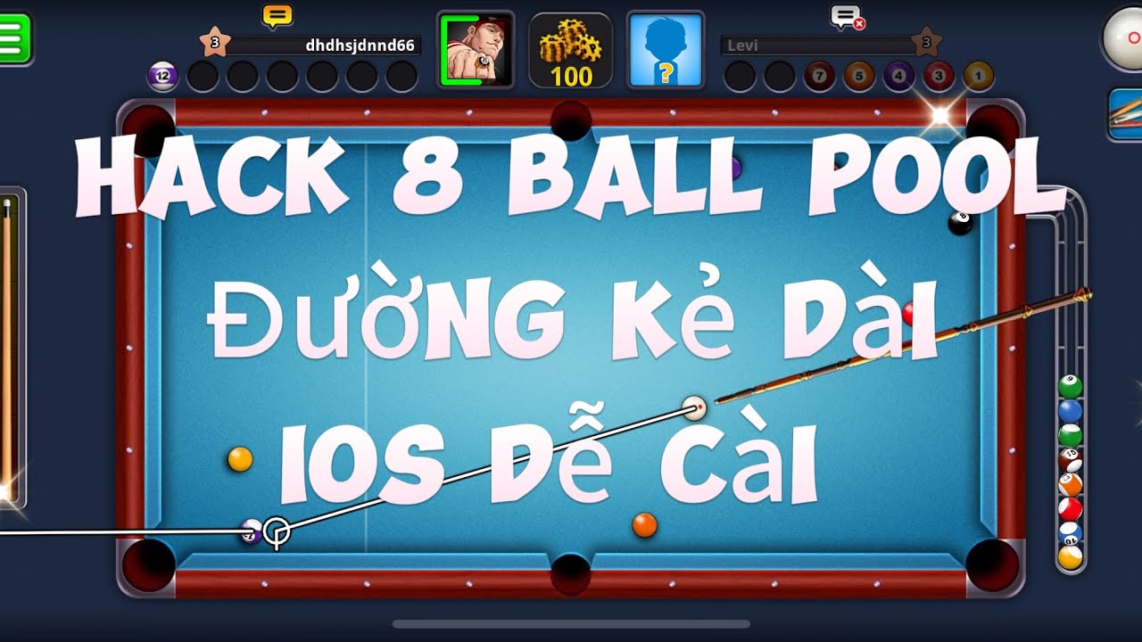 Hướng dẫn cách Hack 8 Ball Pool FREE 2024 - Đường kẻ dài, cân băng chuẩn, Antiban 100% Mới Nhất ...