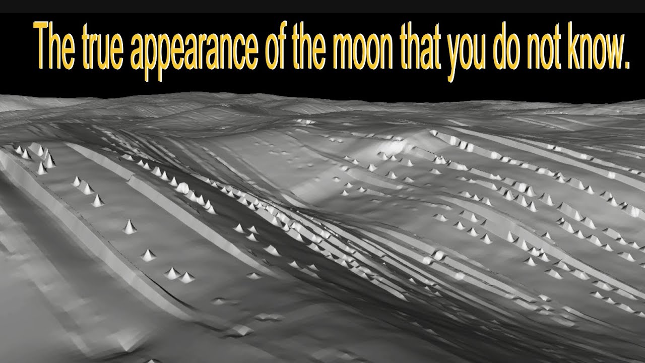 South Pole Aitken basin【Moon Pyramid 10】ピラミッド集合地区 - YouTube