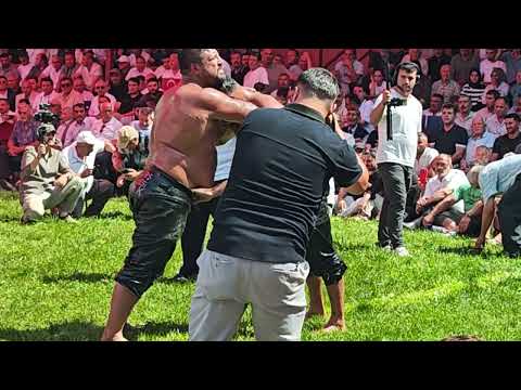 59 Dikmen yağlı güreşleri  Recep Kara Mustafa taş erken final kıran kırana güreş 