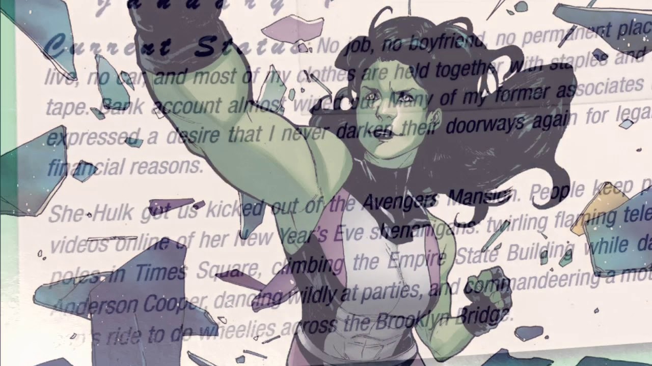 Book Trailer for The She-Hulk Diaries by Marta Acosta made by Mia - YouTube