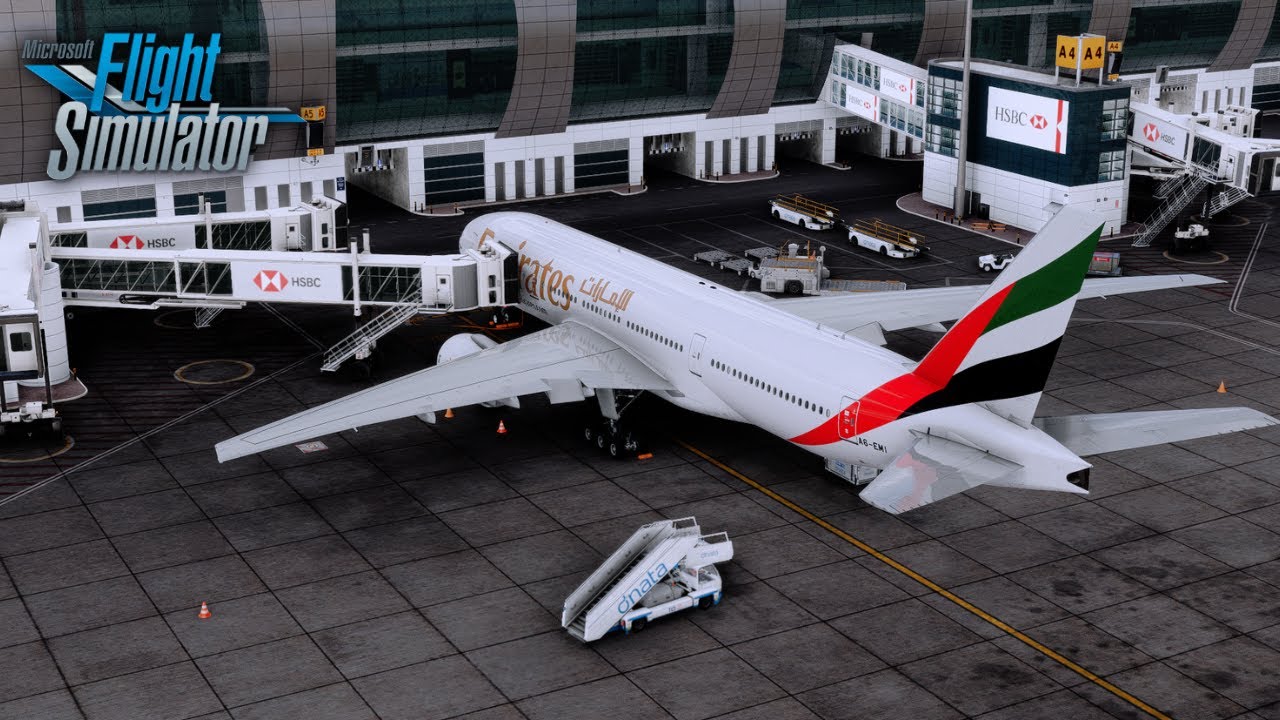 DUBAI - MUMBAI Emirates Virtual - YouTube