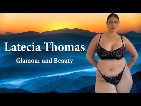 Latecia Thomas Biography | Australian Plus Size Fashion Model | Plus Size Curvy Bikini Model |