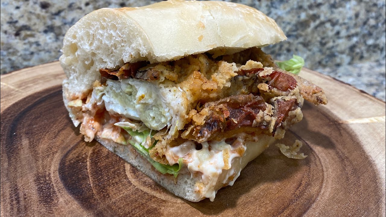 SoftShell Crab Po-Boy - YouTube