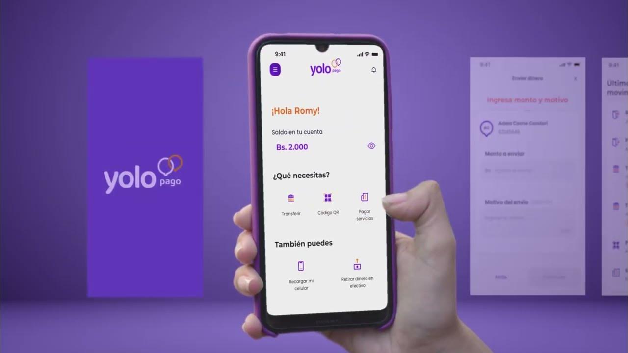 Paga desde tu celu con Yolo Pago | La Billetera Móvil más simple de Bolivia - YouTube