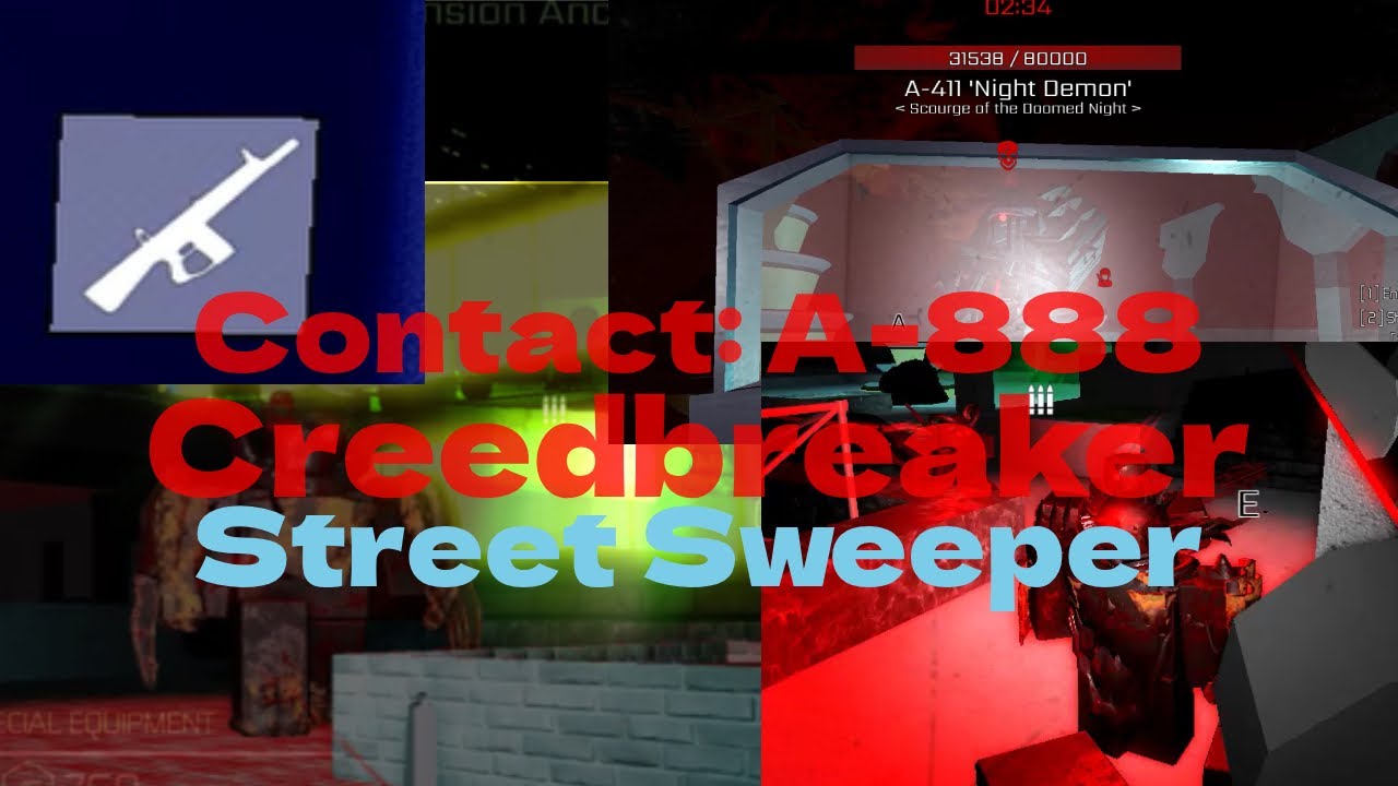 'Street Sweeper' in Contact: A-888: Project Creedbreaker... - YouTube
