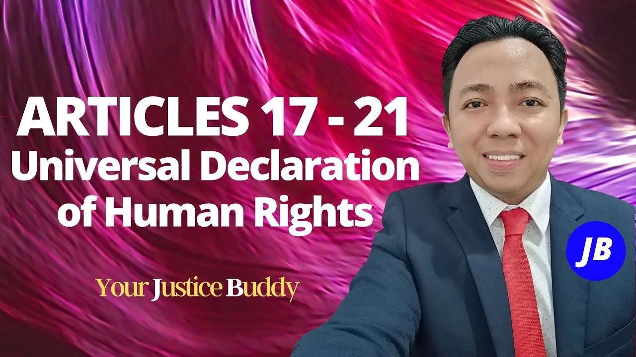 Articles 17 to 21: Universal Declaration of Human Rights (Bar ...