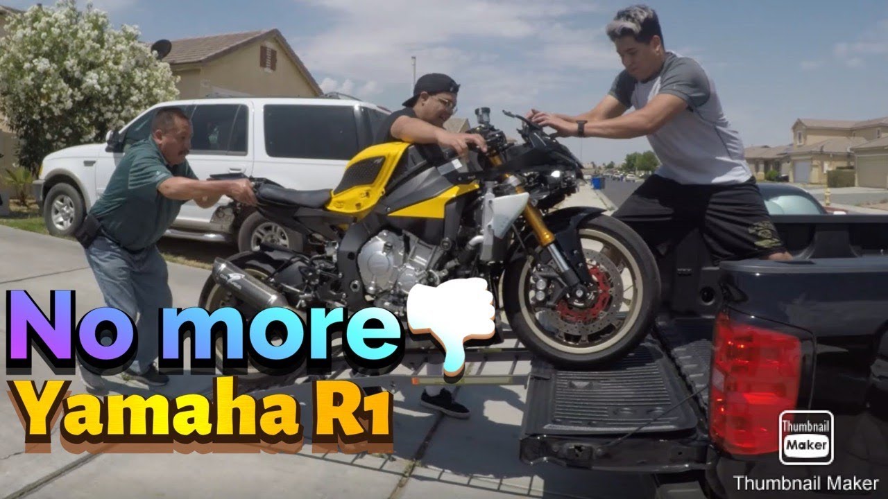 Anniversary Edition Yamaha R1 not starting anymore - YouTube