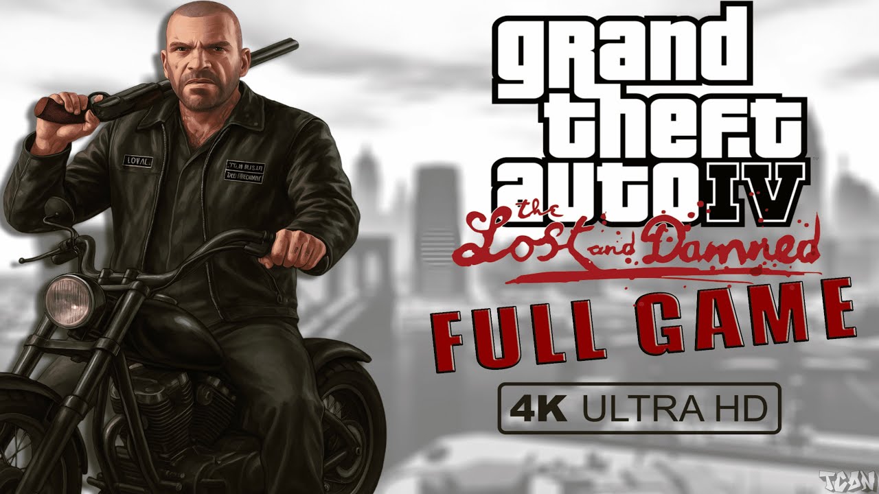 GTA: The Lost and Damned - Full Game Walkthrough in 4K60fps - YouTube