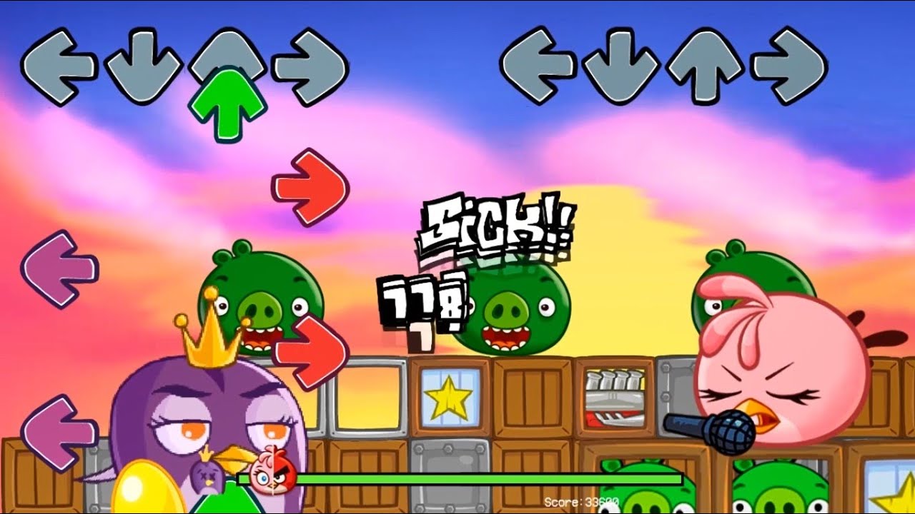 Friday Night Funkin' - V.S. Angry Birds [FNF MODS] - YouTube