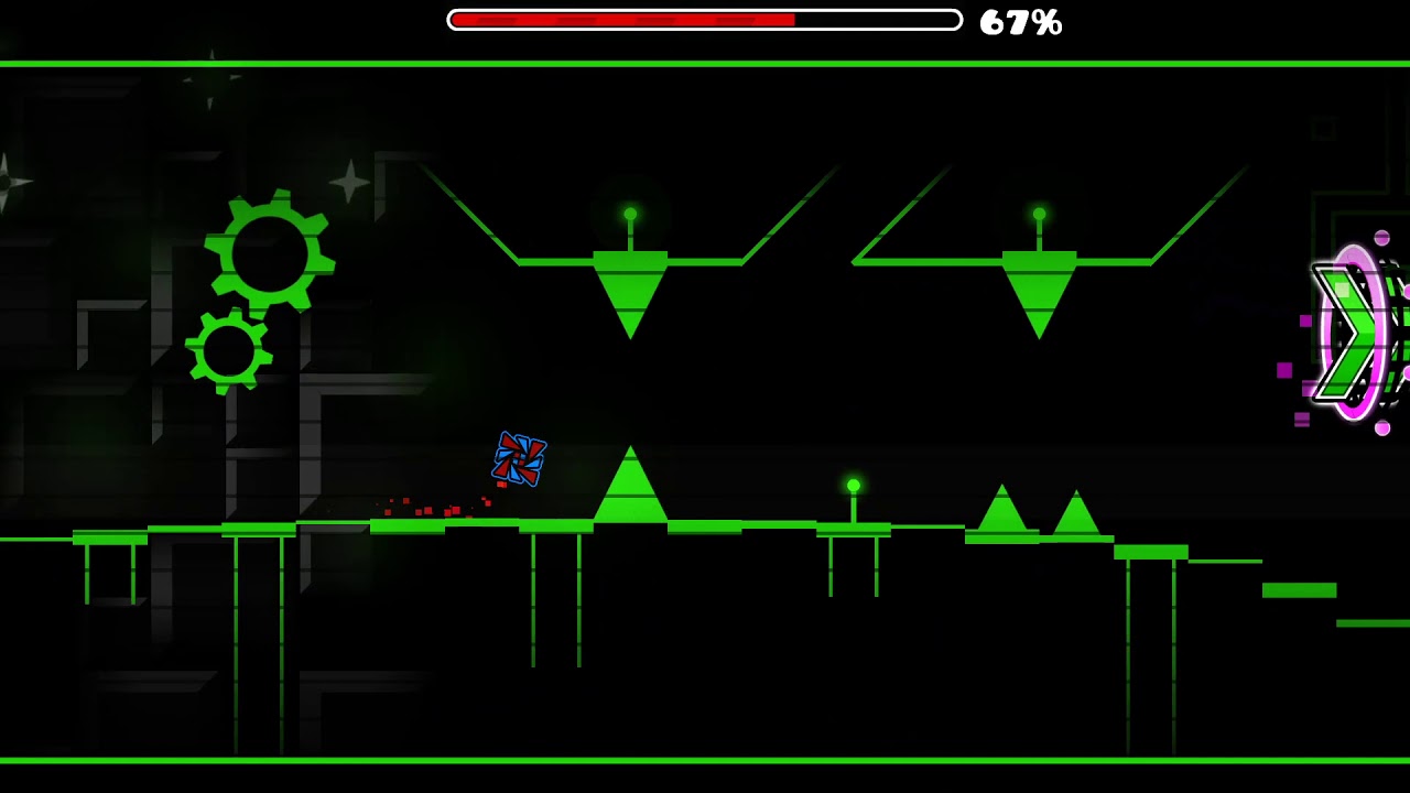 "Rock Hard" by DanZmeN 100% | Geometry Dash - YouTube