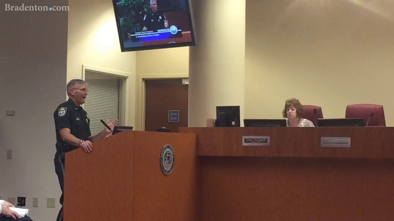 Growth affects Manatee County Sheriff's Office, sheriff says - YouTube