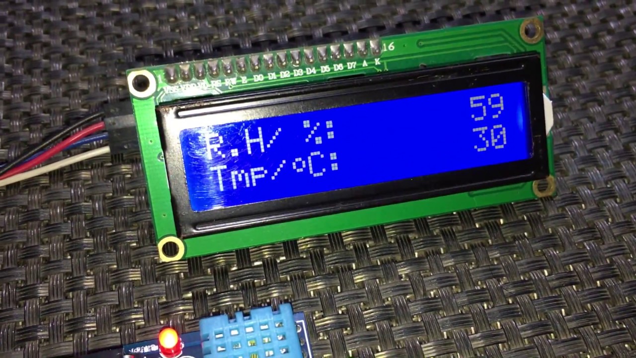 Nuvoton N76E003 One Wire Example - DHT11 Relative Humidity ...