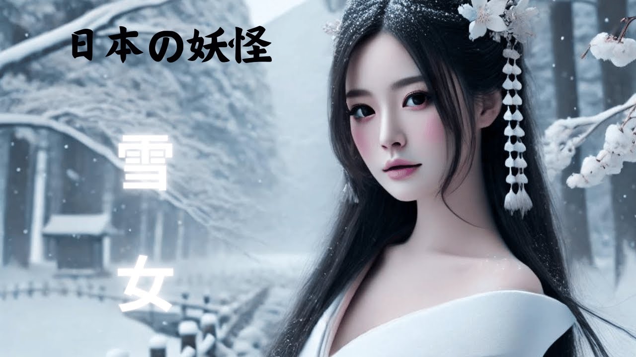 Yuki-onna, beautiful yokai" 雪女 - YouTube