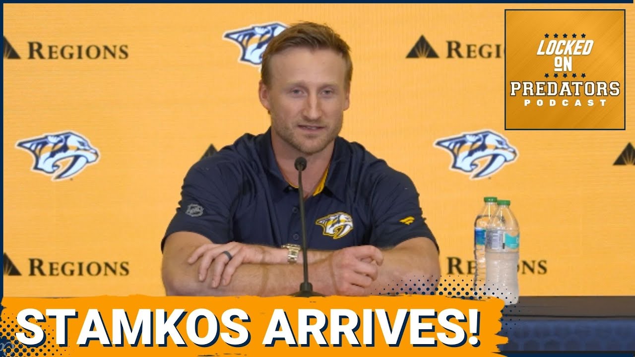 Steven Stamkos Arrives in Nashville and Talks Expectations, Motivations ...