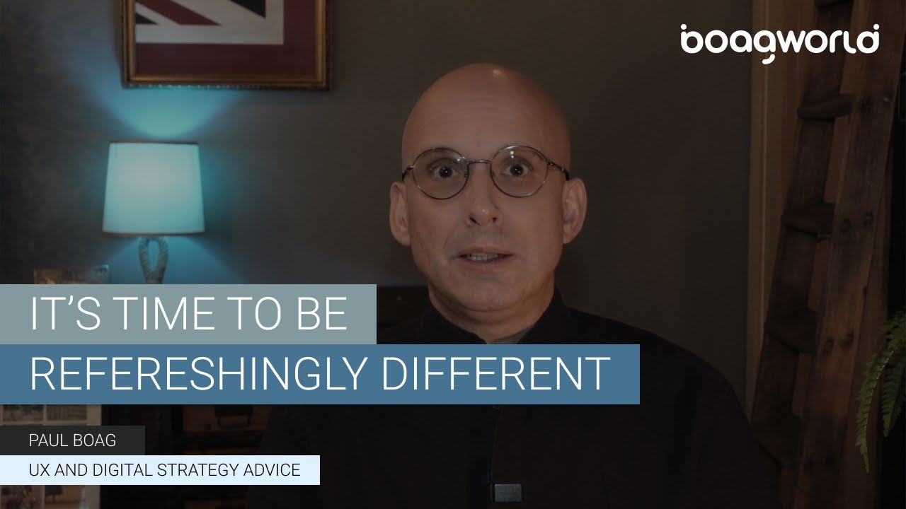 It’s Time to Be Refreshingly Different - YouTube