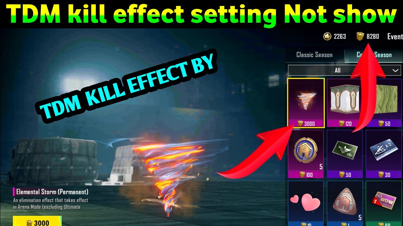 TDM kill Effect kaise lagaye? | How to Enable Tdm Kill Effect - YouTube