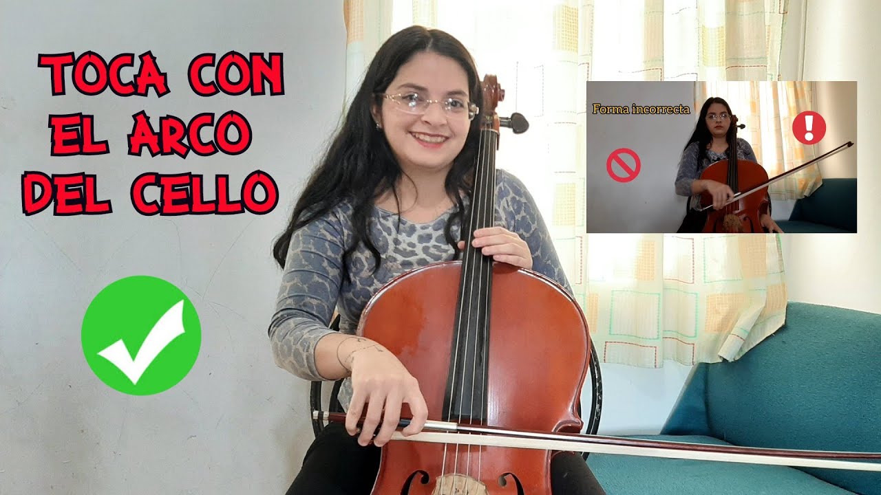 Cómo PASAR el ARCO del CELLO CORRECTAMENTE | tutorial FACIL para ...