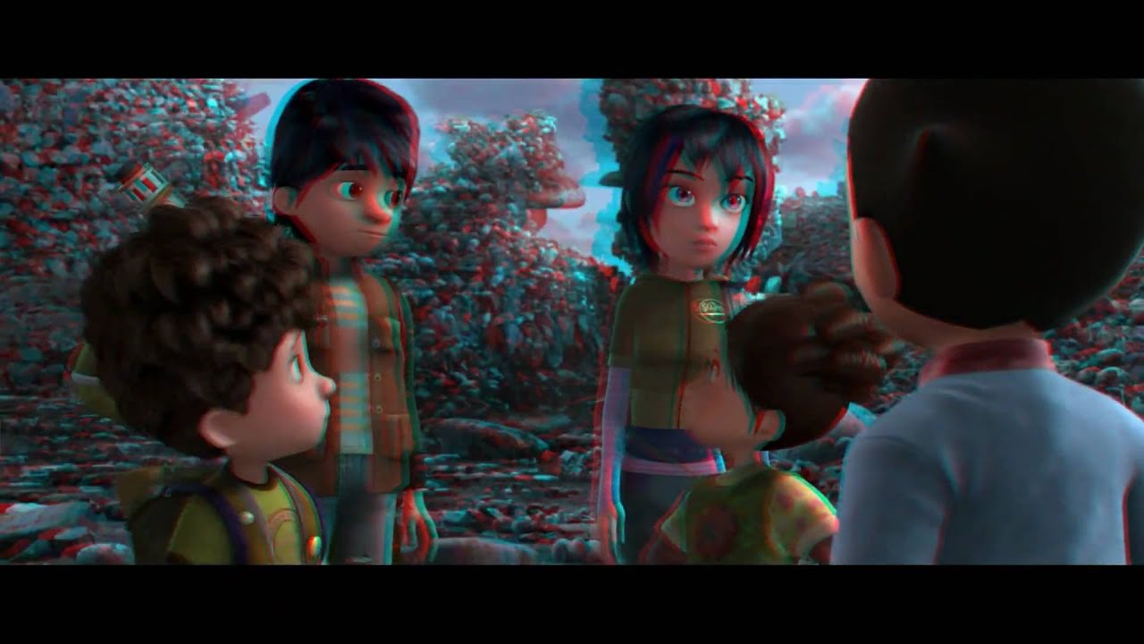 [Trailer] Astro Boy True 3D in Anaglyph 3D (Red-Cyan) - YouTube