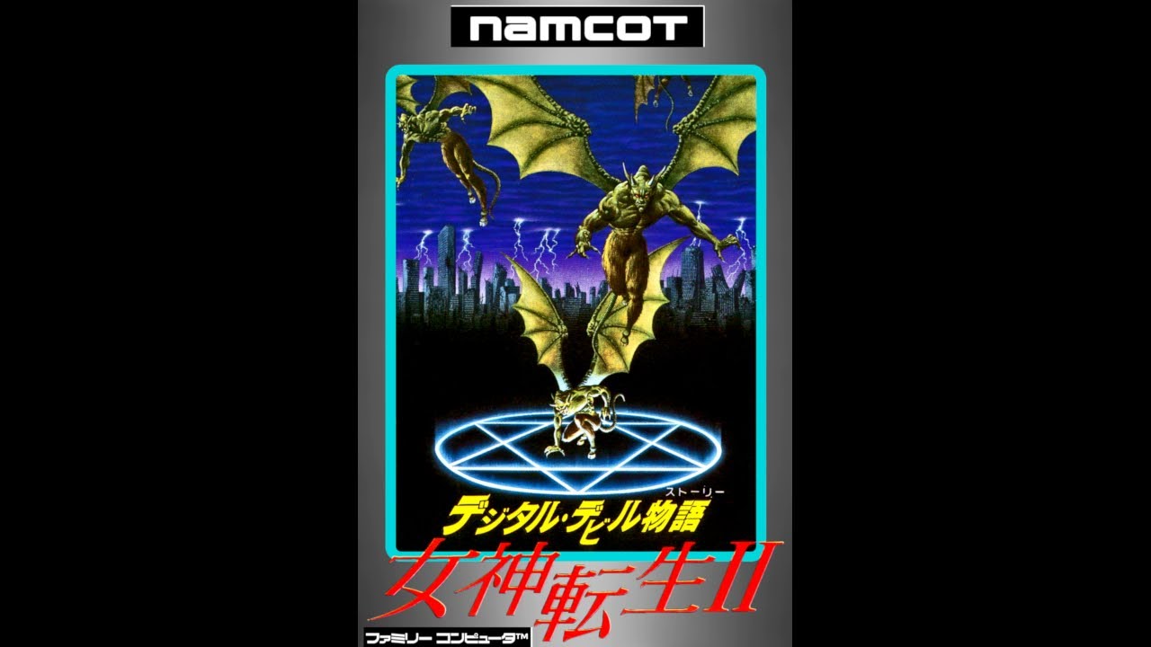 NES - Digital Devil Story: Megami Tensei II 'Title & Intro' - YouTube