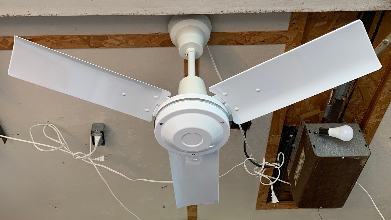 Leading Edge 36” Ceiling Fan - YouTube