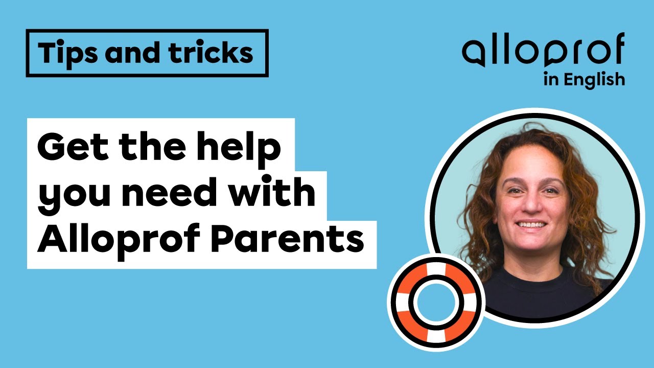 How Alloprof Parents can help you - YouTube