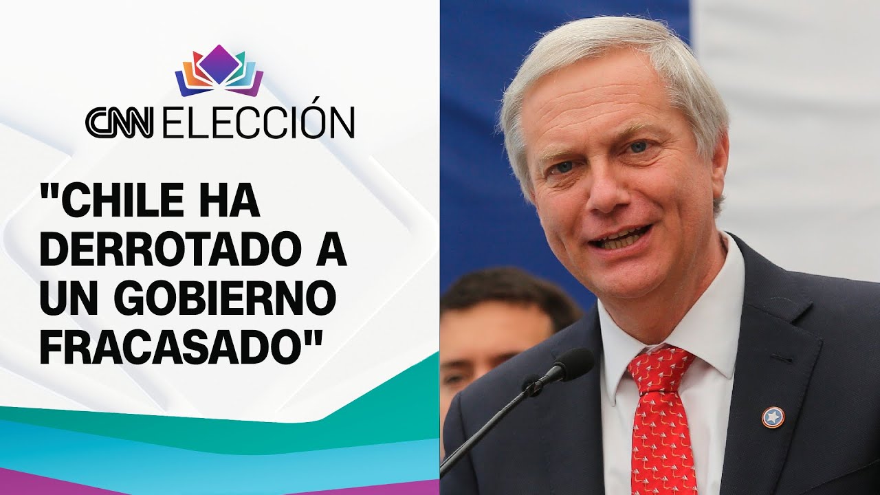 Discurso De José Antonio Kast Republicanos Logró Mayoría Nacional