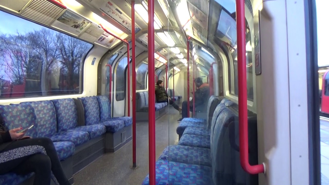 Central Line West Ruislip North Acton - YouTube