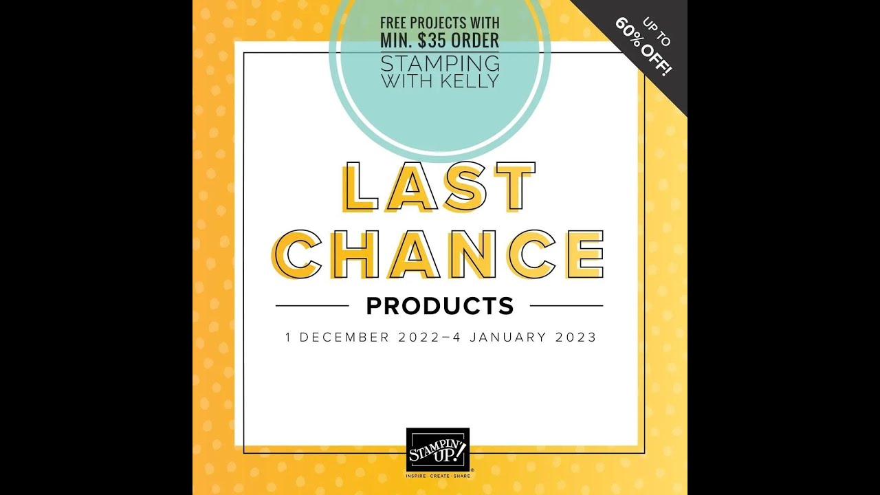 2022 July - Dec Retired Product Sale - YouTube